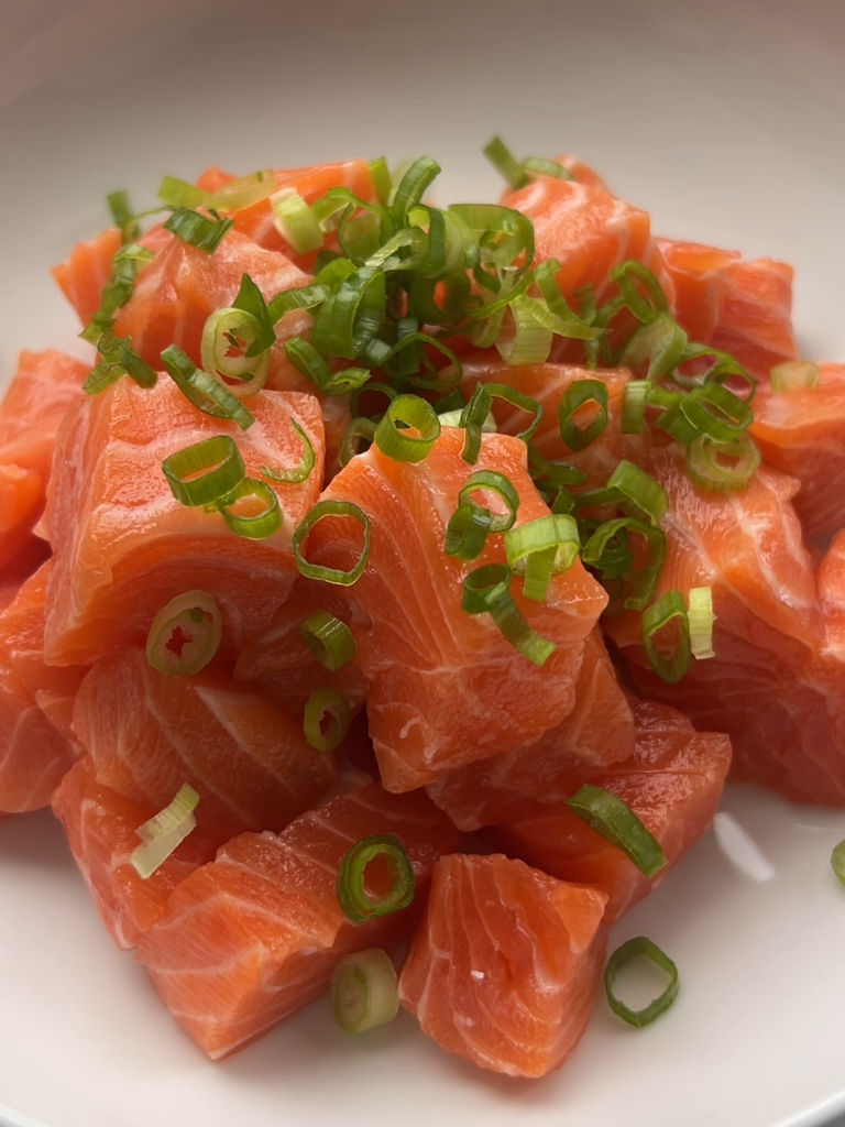 salmon sushi bake recipe | girlfromcalifornia